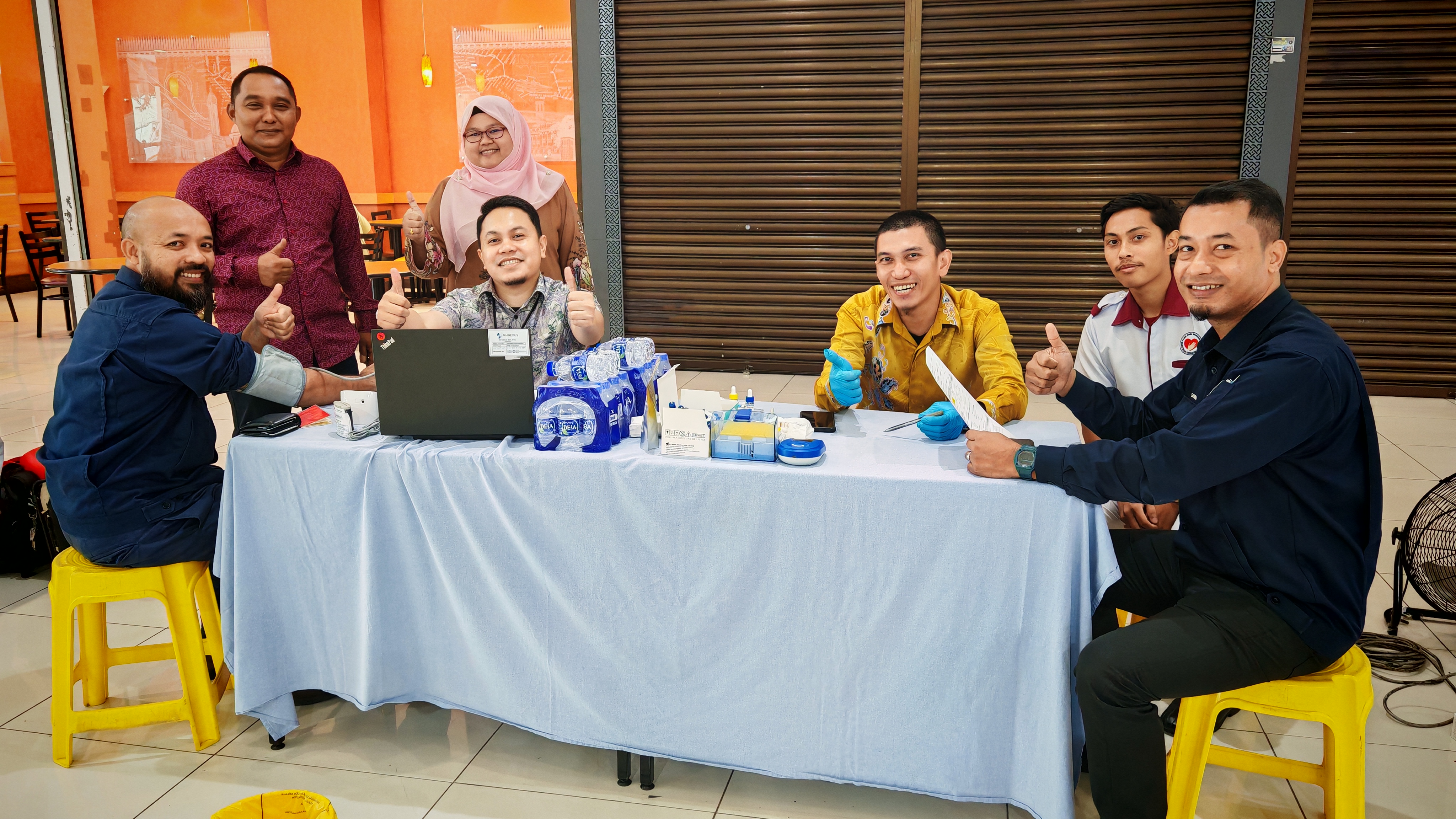 PROGRAM DERMA DARAH DAN PEMERIKSAAN KESIHATAN