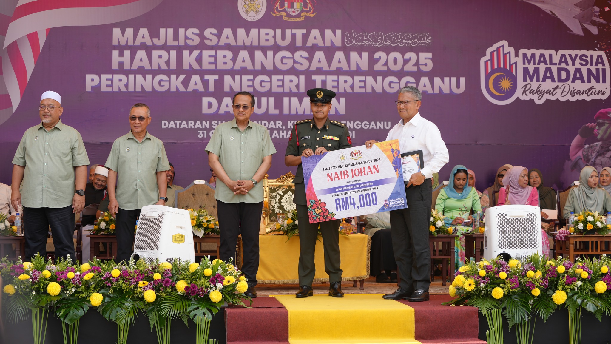 MAJLIS SAMBUTAN HARI KEBANGSAAN 2025 PERINGKAT NEGERI TERENGGANU DARUL IMAN